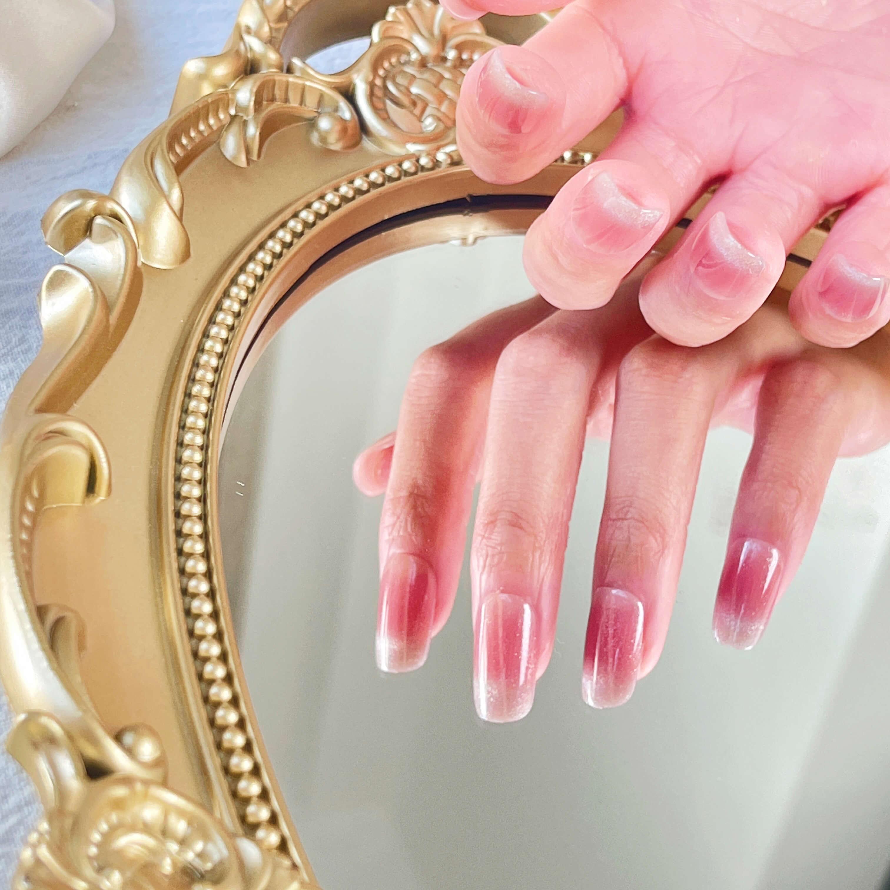 [FULL SET GLITTERING] Moonlight Glittering Cherry Blossom Petal Pink F ...
